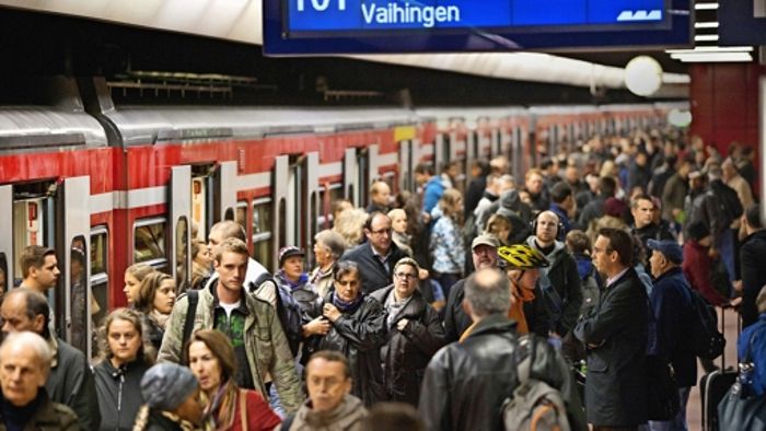 S Bahn Stuttgart Streik Morgen