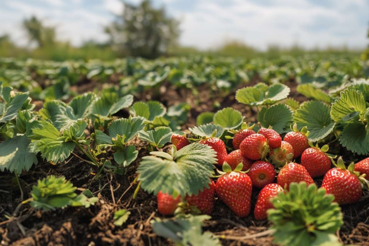 Wann Erdbeeren Dungen