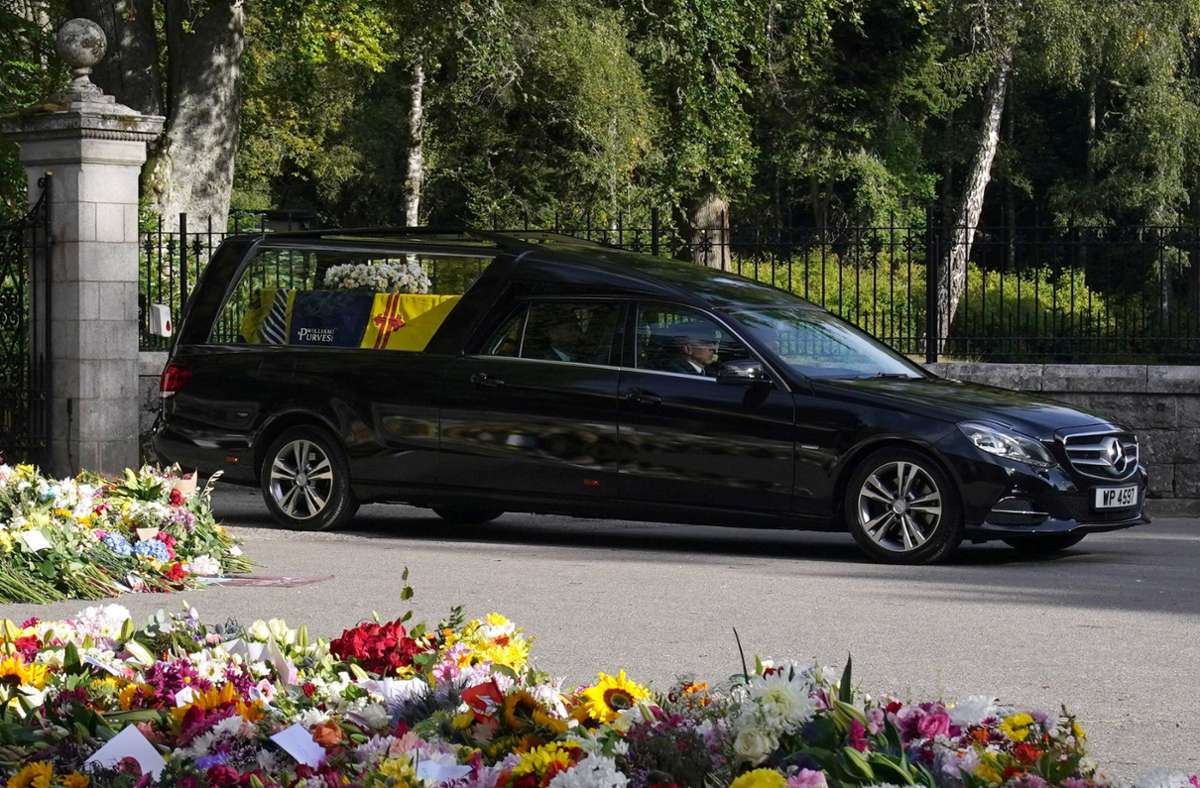 Der Leichenwagen der Queen kommt aus Deutschland