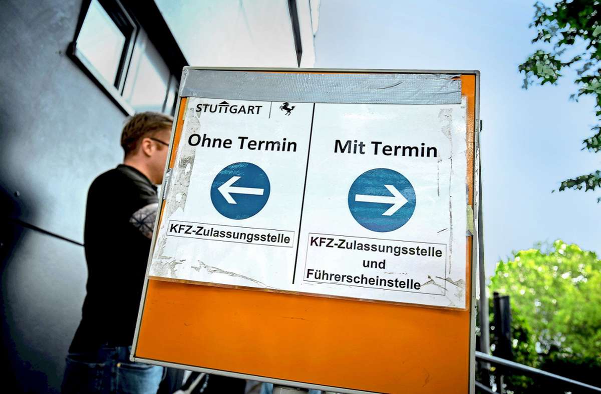 Kfz Zulassungsstelle Stuttgart Terminvereinbarung