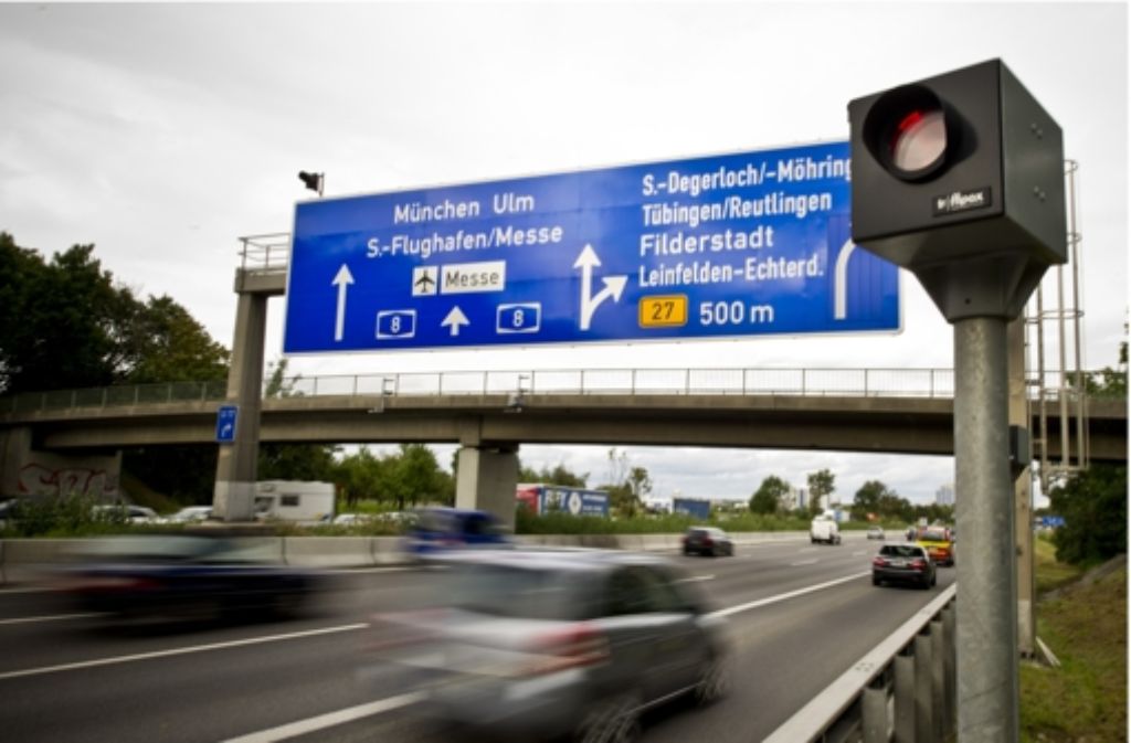 Blitzer an der Autobahn: Raser zahlen sieben Millionen Euro