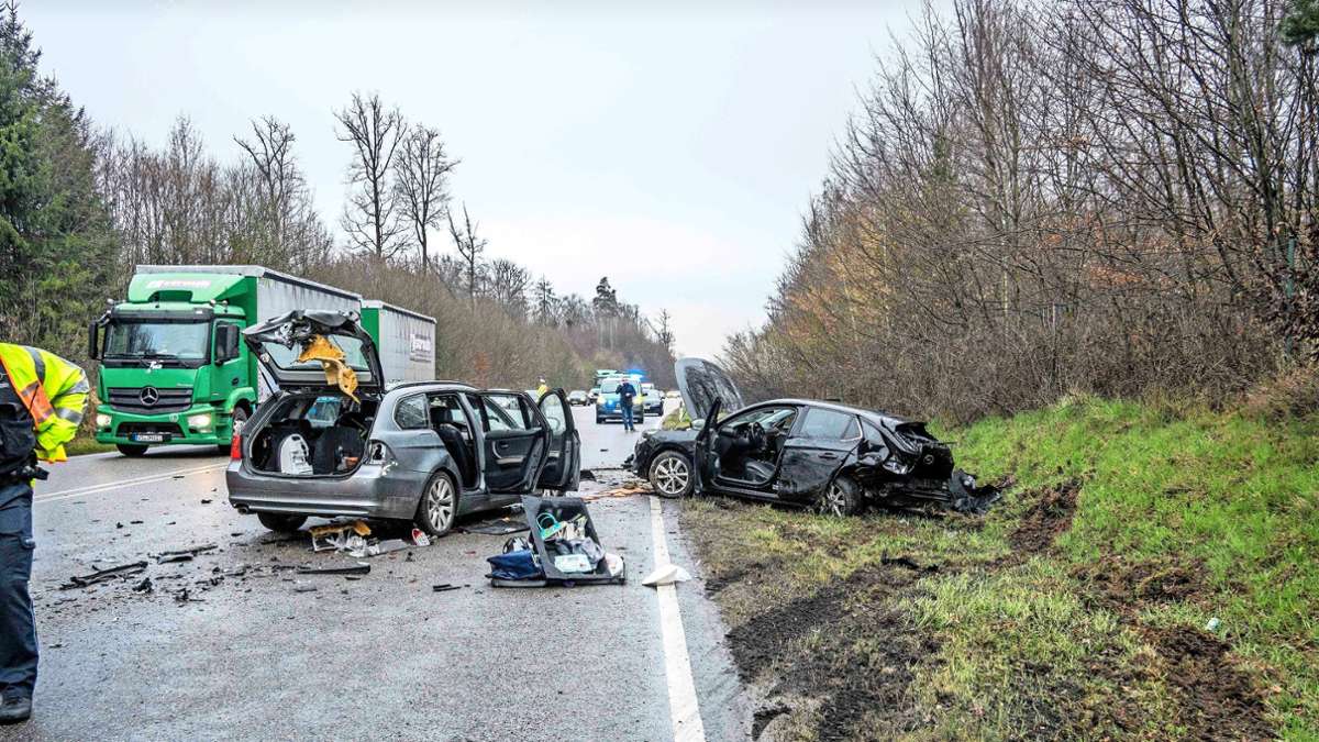 Unfall B464 Heute