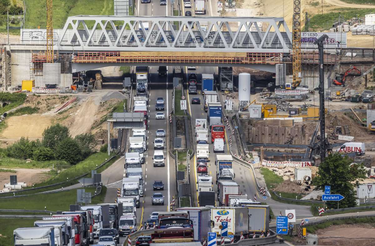 Erstaunlich A8 Sperrung Pforzheim Bild