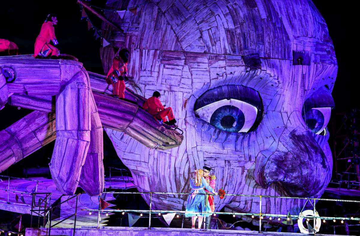 Opernfestival: Die spektakulärsten Bühnenbilder der Bregenzer ...