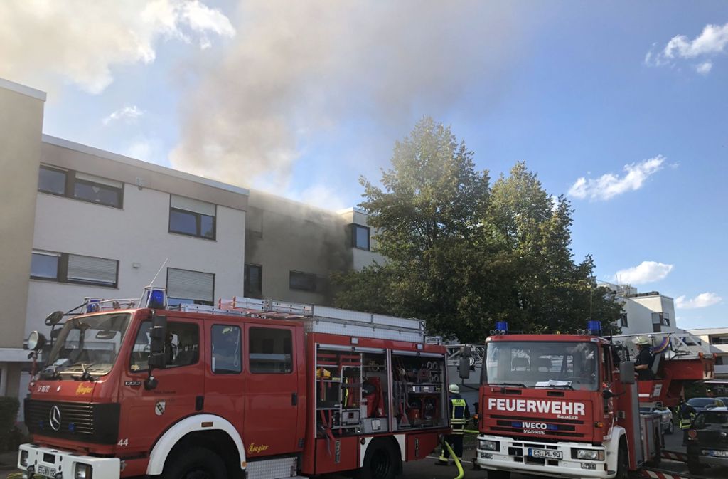 Brand In Wernau Heute