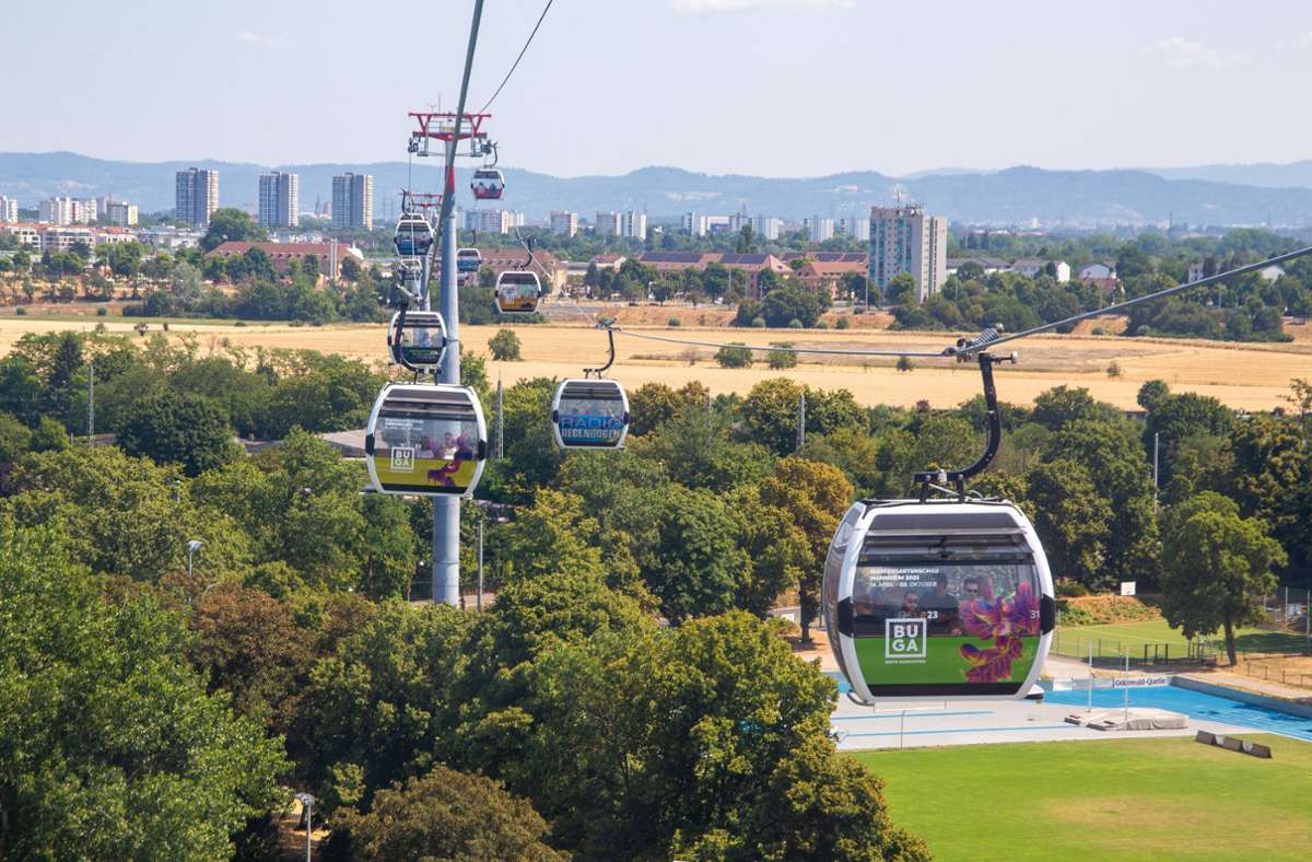 Bundesgartenschau in Mannheim: Die zwei Welten der Buga - Baden-Württemberg